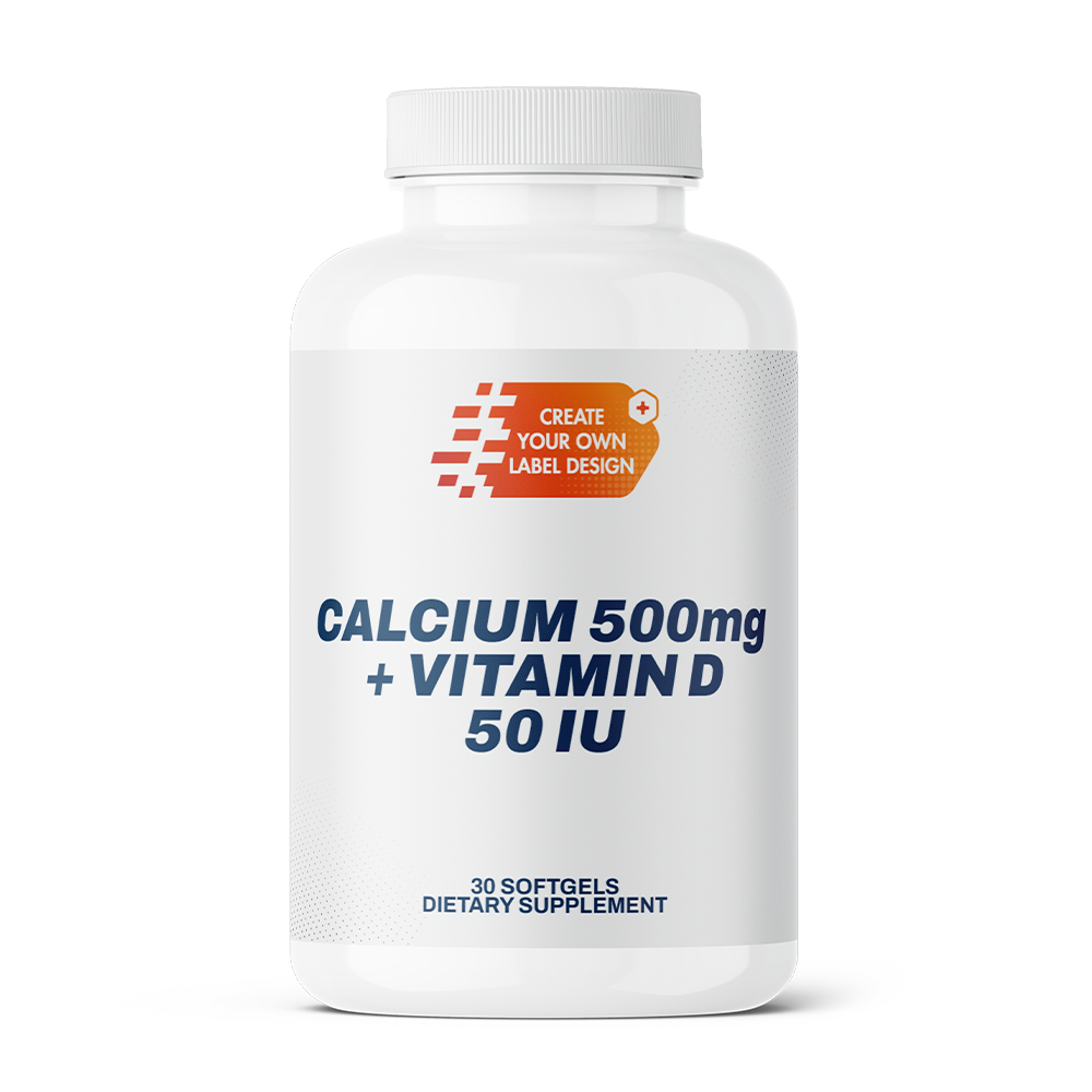 CALCIUM 500 MG + VITAMIN D 50 IU - Premier Private Label CPG ...