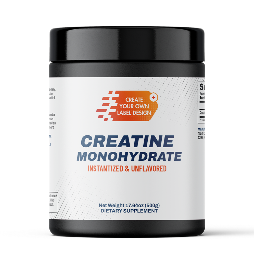 Creatine Monohydrate - Instantized & Unflavored - Premier Private Label ...
