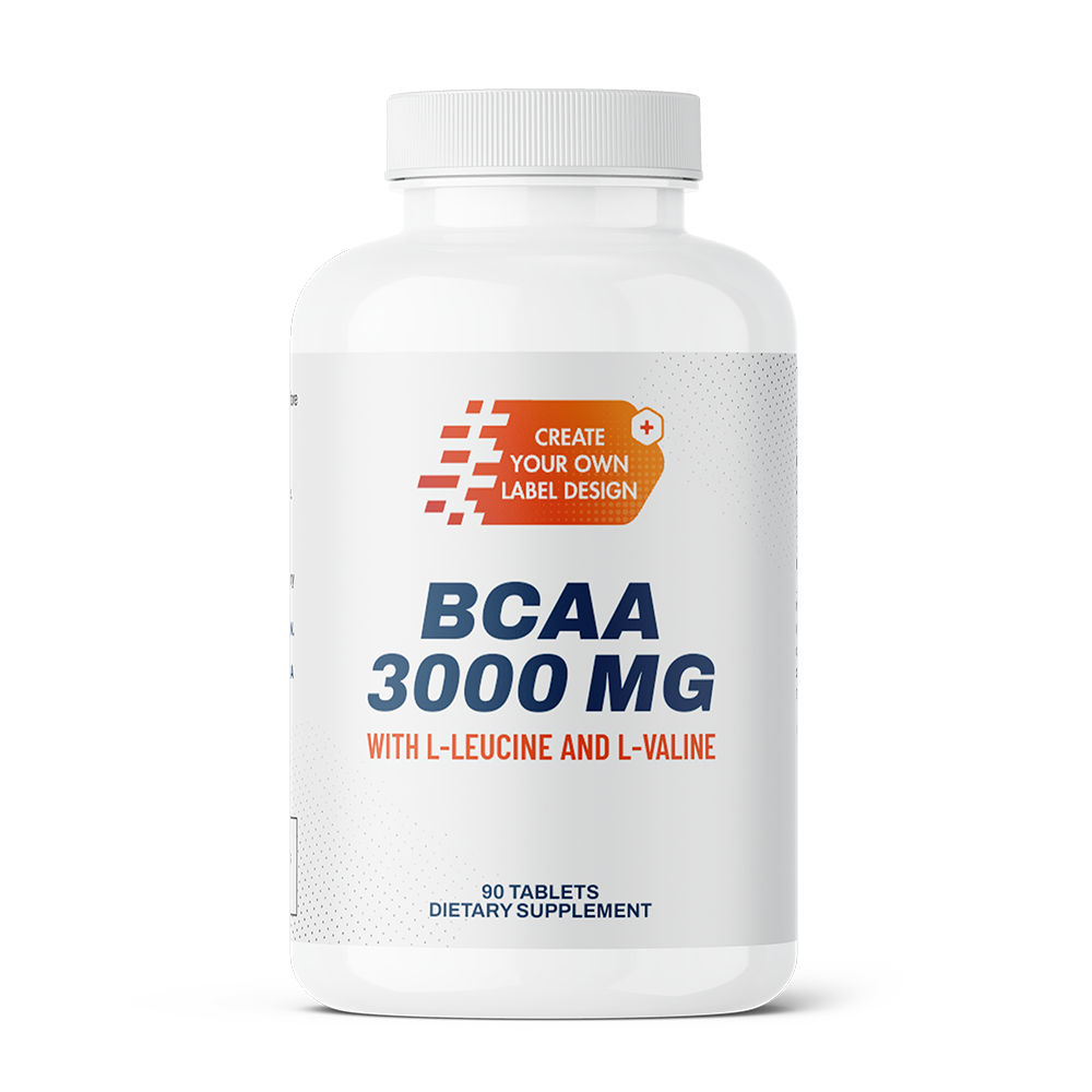 BCAA 3000 mg - Premier Private Label CPG Nutraceuticals | Next Day Nutra