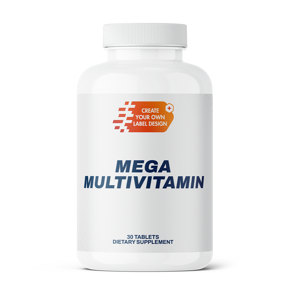 Mega Multivitamin - Premier Private Label CPG Nutraceuticals | Next Day ...